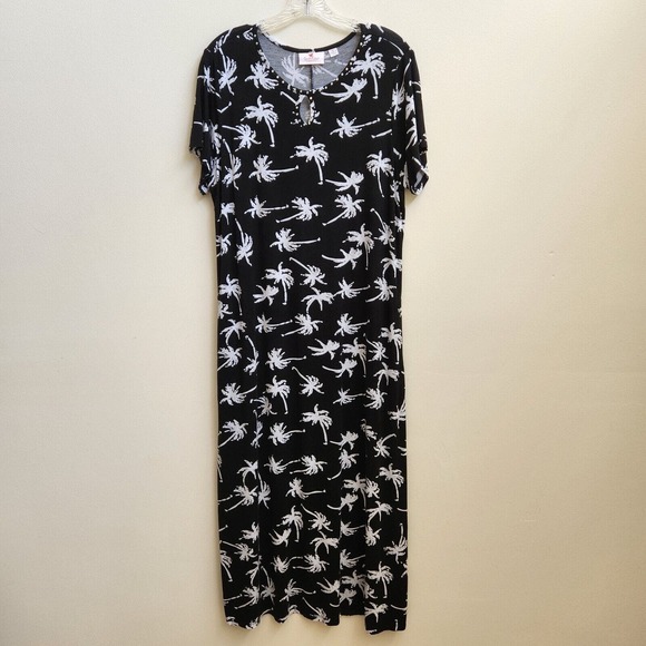 Quacker Factory | Dresses | Quacker Factory Dress Womens Medium Black ...